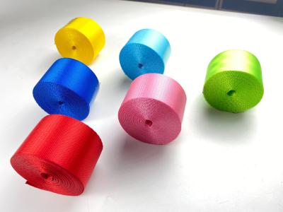 China Custom Colors 3/4 Polyester Webbing 2 Inch System Auto Spare Parts for sale