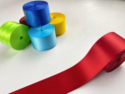 China Custom Colors 3/4 Polyester Webbing 2 Inch System Auto Spare Parts for sale