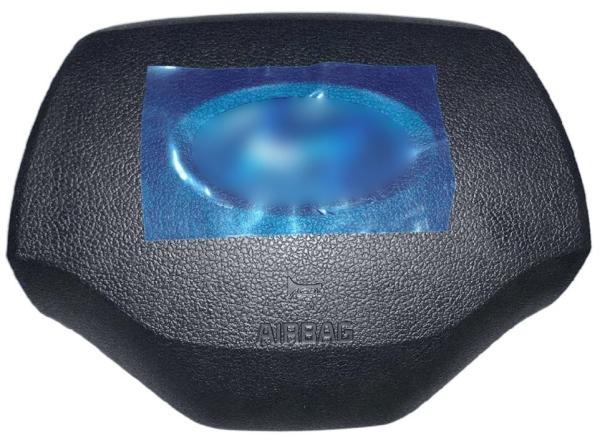 Quality R9 Vehicles Driver Wheel Airbag Airbag Cover Assembly OEM with 2.000kg Package for sale