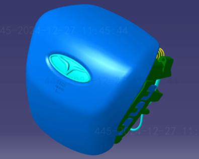 China Chery Tiggo 7 Motorista Airbag Assembly com explosão única 2,5KG à venda