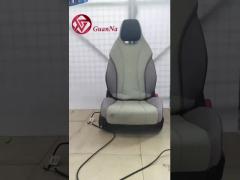 What happens when the seat airbag activates?