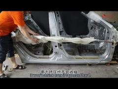 18crv original roof curtain airbag black color car safety devices