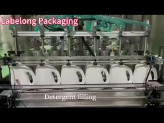 High Capacity Customizable Linear Bottle Filling Machine Easy Maintenance