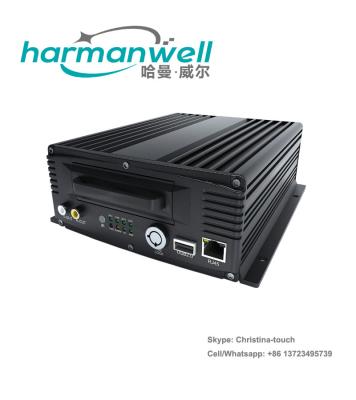 China 4CH 720P AHD Automobile HDD Mobile DVR with CMS for sale