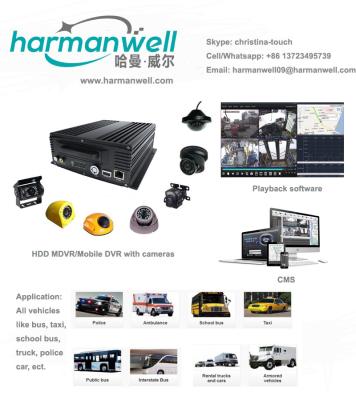 China 3G wifi GPS all in one functions of vehicle mobile dvr in car video for sale