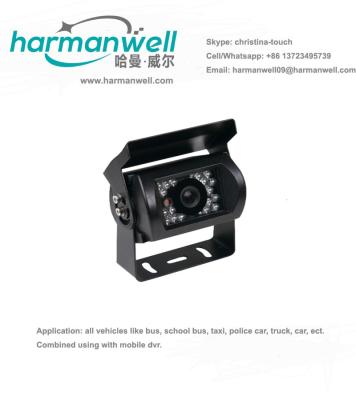 China Rear View Metal Vehicle Camera 1/3” Sony 600TVL PAL/NTSC for Truck for sale