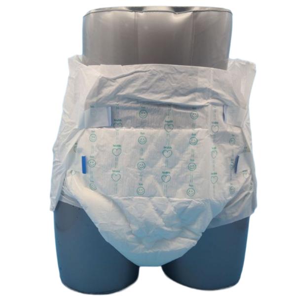 Quality Heavy Absorbency Dry Absorption Overnight Diapers For Adults With Tabs for sale