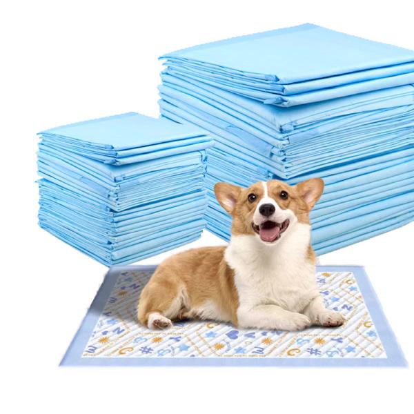 Quality Dog Pee Pads Disposable Pet Mats With Wetness Indicator ISO1348 FDA FSC for sale