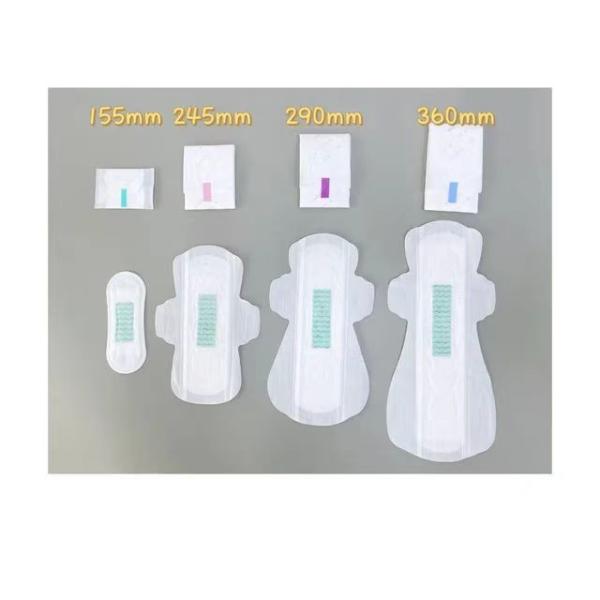 Quality Long Heavy Soft And Breathable Cotton Sanitary Napkin with Wings for sale