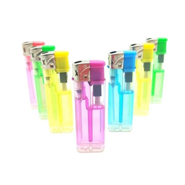 Quality Promotional Price DY-071 Transparent Cases Disposable Gas Lighters for sale
