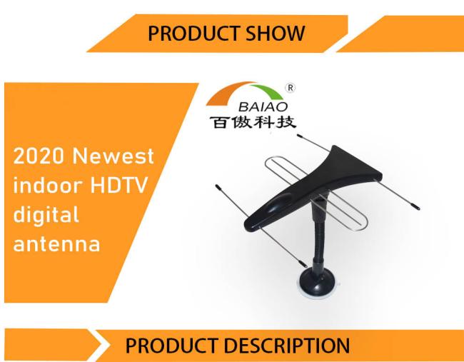 Yagi коробки Hd Dtv увеличения 4K 25db 2.0:1 470-862mhz Макс антенны UHF ТВ высокого на открытом воздухе активное усиленное цифров крытое 224*224mm 5-6dbi