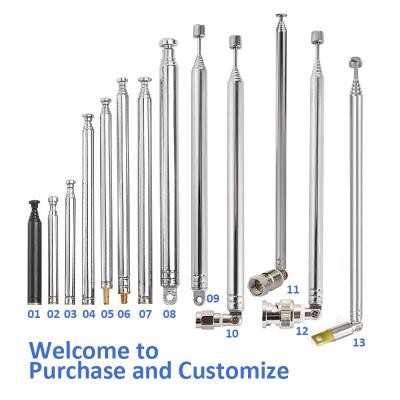 China 7 Abschnitte Teleskopische 74cm AM FM Antenne Portable Radio Antenne kompatibel mit Indoor Portable Radio Home Stereo Receiiv zu verkaufen