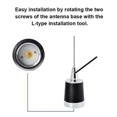 China NMO Dual Band Antenna 144MHz VHF and 430MHz UHF Two Way Antenna Mobile Radios aerial Car mobile radio antenna for sale