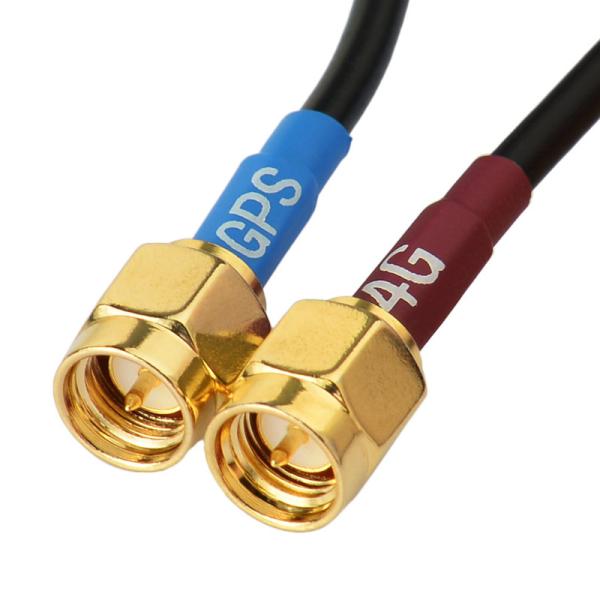 4G Wifi GPS 3 In 1 Outdoor Waterproof Combination Antenna 3M Adhesive Base Combo Aerial External Combined Antenna