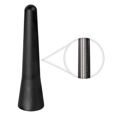 China 2.5 Zoll Gummi-Auto-Antenne FM 87,5-108MHZ AM 520-1620MHZ Universalfahrzeug Dachmontage Kurz Antennen wasserdicht zu verkaufen