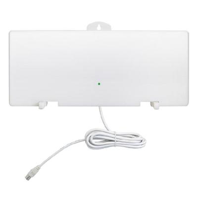 中国 1-2dBi 50マイルの範囲Hdtvのアンテナ平らなDVB-T屋内Uhf TVのアンテナ 販売のため