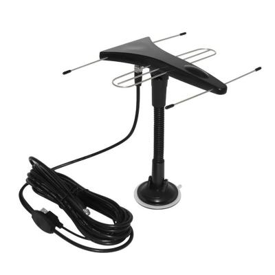 Cina Guadagno di livello 75 antenna dell'interno all'aperto di Digital HDTV del Yagi di VHF di VHF Dvbt2 Digital di frequenza ultraelevata di Fm di ohm in vendita