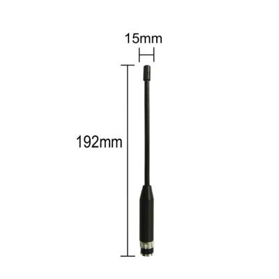 China OEM High Gain Uhf 1-4dBi Walkie Talkie Car Antenna Bendable Two Way Radio Aerials for sale