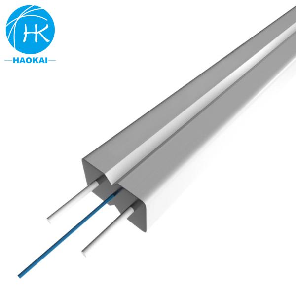 Quality Steel Wire LSZH FTTH Drop Cable Indoor Drop Fiber Optic Cable GJXH G657a1 for sale