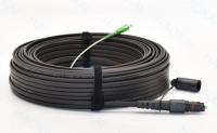 China FTTA Mini Waterproof Patch Cord SC APC-SC APC Drop Fiber Optic Cable for sale