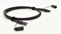 China IP68 Outdoor Drop Cable FTTX Solution Fiber Optic Patch Cord Waterproof Connector for sale
