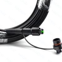 China IP68 Outdoor Drop Cable FTTX Solution Fiber Optic Patch Cord Waterproof Connector for sale