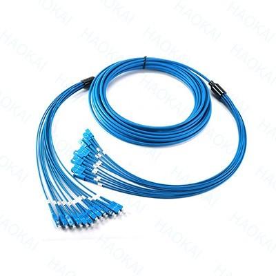 Quality Armored Duplex Fiber Optic Patch Cable Lc Patch Cord Flame Retardant for sale