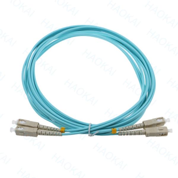 Quality OM1 OM2 OM3 OM4 Optical Fiber Patch Cord Lc Lc Multimode Cable for sale