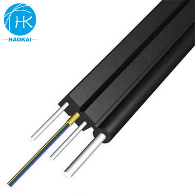 Cina Cavo FTTH per scarico esterno filo di fibra ottica FRP 1 core in vendita