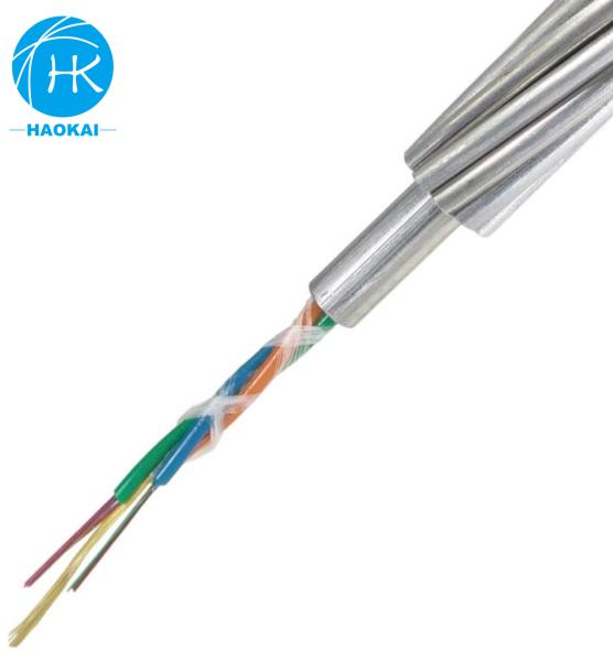 Quality OPPC Aerial Composite Overhead Ground Wire OPGW Fiber Optic Cable for sale