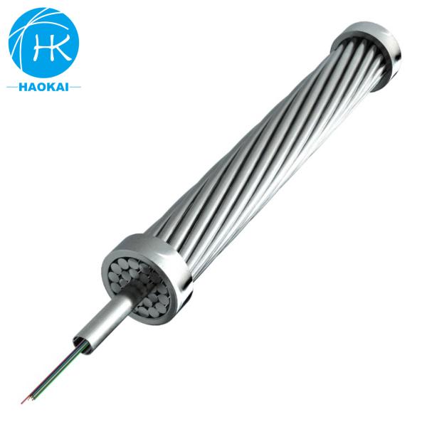 Quality OPPC Aerial Composite Overhead Ground Wire OPGW Fiber Optic Cable for sale