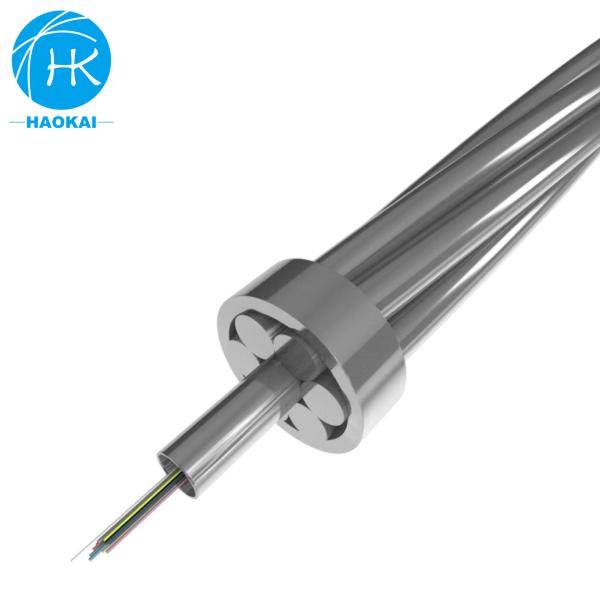 Quality PBT OPGW Fiber Cable For Overhead Pipe Through 24core 48core 144core for sale