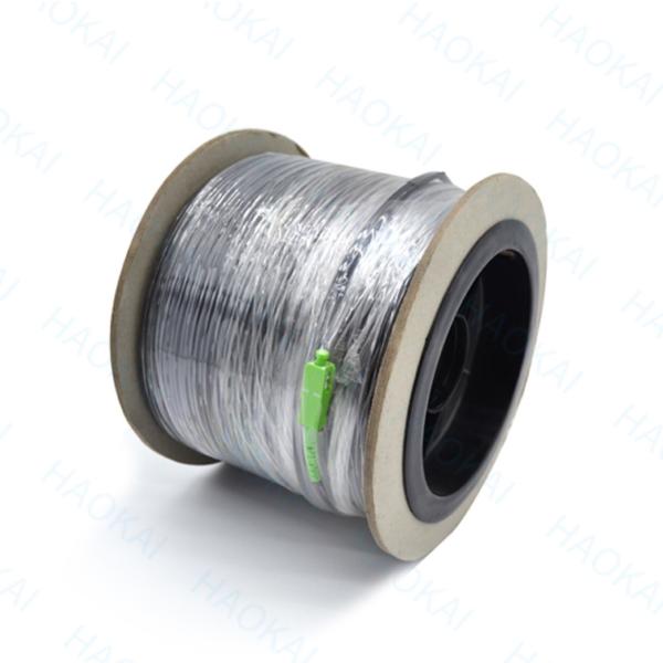 Quality SC APC Patch Cord With Roll Indoor Outdoor Drop Fiber Cable Self Support for sale