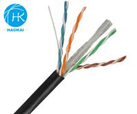 China 4pairs Twisted Indoor LAN Cable UTP CAT6A Pure Copper Network Cable for sale