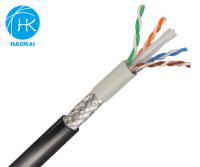 China FTP CAT6 Double Jacket LAN Cable 305m Outdoor Ethernet Cable for sale