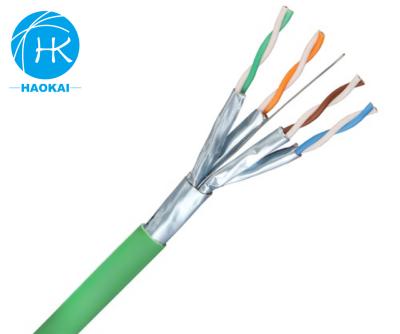 China Shield CU/FTP CAT6A Lan Cable Ethernet Network Cable 550Mhz Cat6 for sale