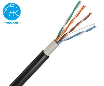 China Pure Copper 4 Pair LAN Cable Solid HDPE UTP CAT5E Network Cable for sale