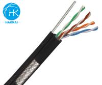 China CCA Indoor LAN Network Cable SFTP CAT5E Eco Friendly PVC Jacket for sale