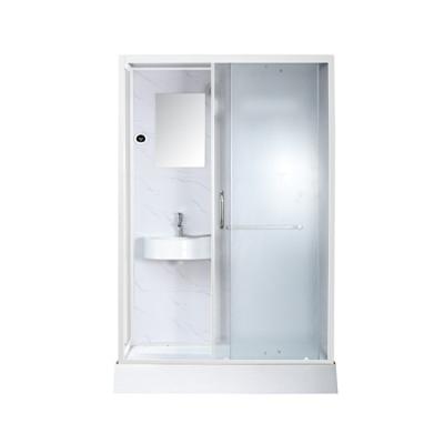 中国 シャワーの小屋の白いアクリルのABS皿1200*800*2150mm白いアルミニウム 販売のため