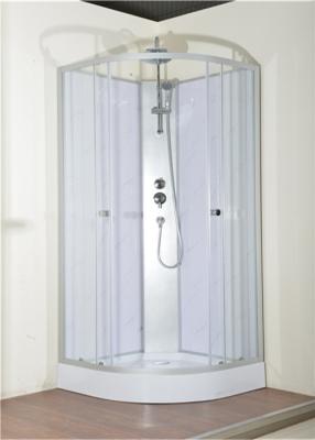 中国 Shower Cabin with White  acrylic tray 850*850*2250cm white aluminium 販売のため
