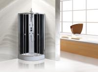 China PVC Functional Panel Transparent Quadrant Shower Cubicles Normal Temperature Working for sale