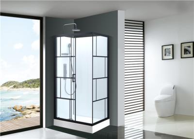 中国 浴室のシャワーの小屋、象限儀のシャワーの単位アルミニウム1100 x 800 x 2250のmmの黒 販売のため