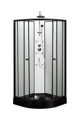 中国 黒いアクリルの皿850*850*2250cmが付いている円の象限儀のシャワーの小屋 販売のため