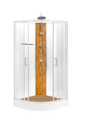 中国 浴室のシャワーの小屋の白いアクリルのABS皿の白いアルミニウム 販売のため
