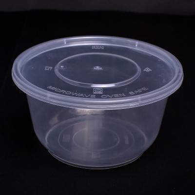 China Modern Popular Recyclable Disposable Plastic Salad Catering Product Customization Take Out Bowls for sale