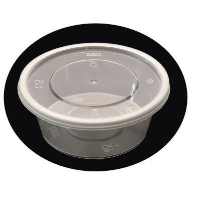 China Customization high quality Microwavable pp eco-friendly restaurant food packaging disposable plastic bowl for sale