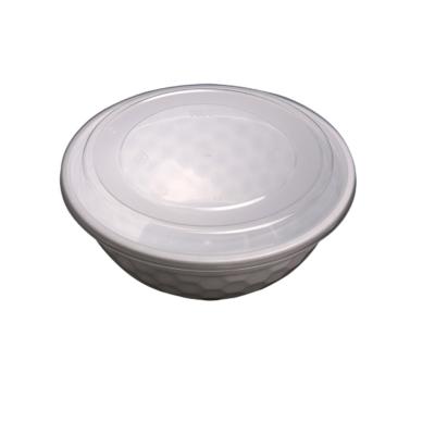 China Microwavable OEM Customized Factory Made Custom Recyclable Disposable Restaurant PP Plastic Packaging Meal Bowl for sale