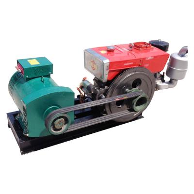 China 10kw15kw 20kw mobile Einzylinderwassergekühlte elektrische Dieselgeneratoren zu verkaufen