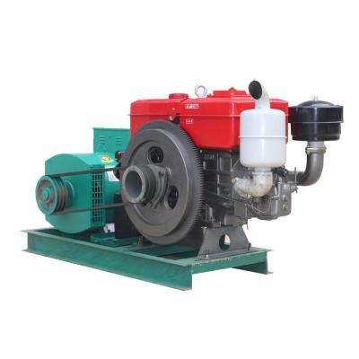 China 10kw15kw 20kw mobile Einzylinderwassergekühlte elektrische Dieselgeneratoren zu verkaufen