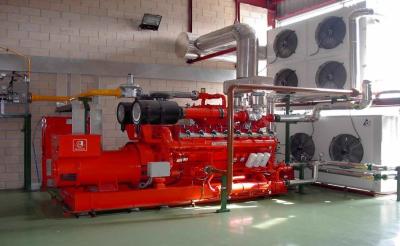 Cina Generatore di biogas a gas metano da 120 kW con sistema di raffreddamento ad acqua a basso rumore in vendita